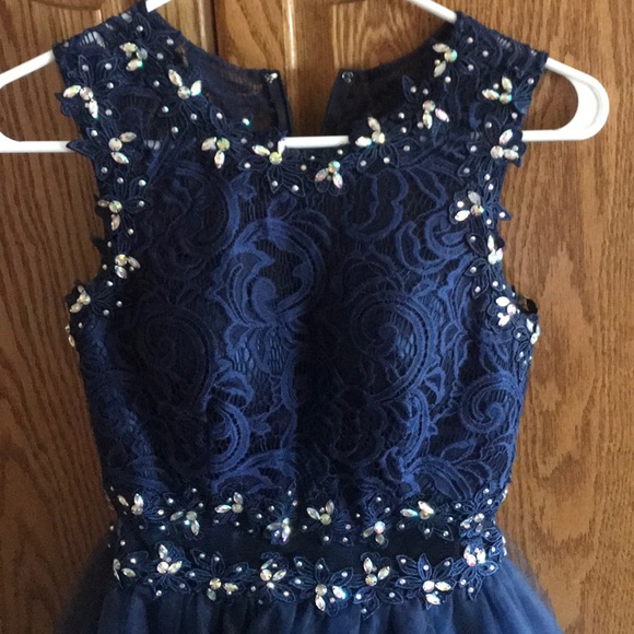 Dresses | Short Navy Blue Dress | Poshmark